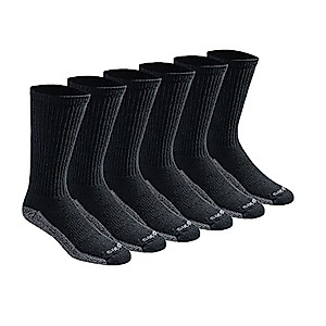 Dickies Men's Dri-tech Moisture Control Crew Socks Multipack