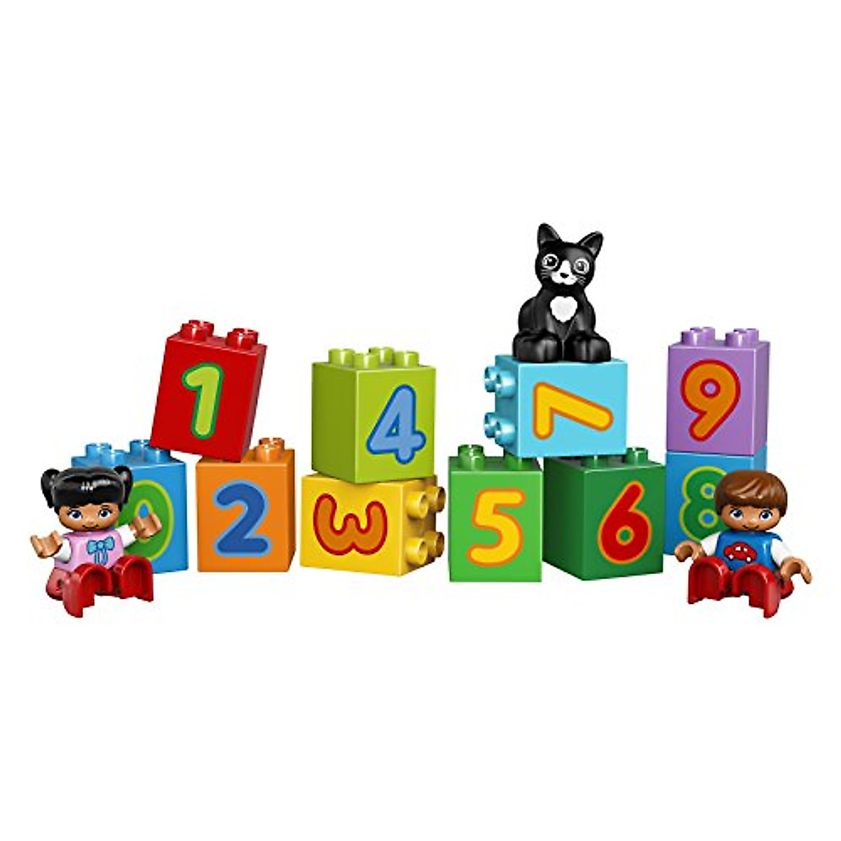 LEGO DUPLO My First Number Train 10847 Learning and Counting Train Set Building Kit and Educational Toy for 2-5 Year Olds (23 Pieces)