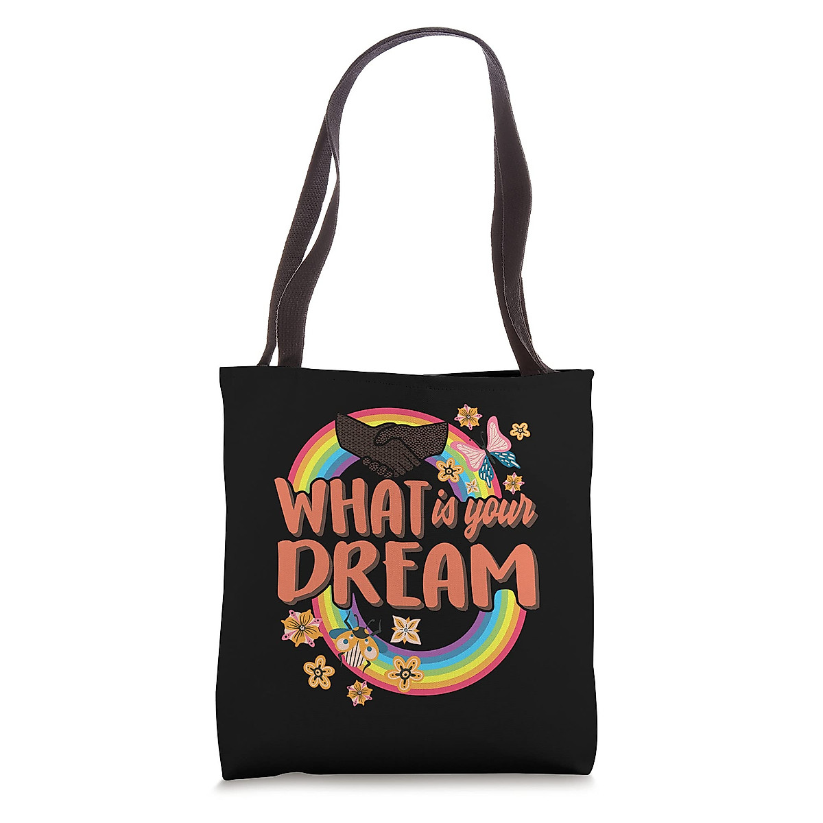 Martin Luther King MLK Day What Is Your Dream Black Month Tote Bag