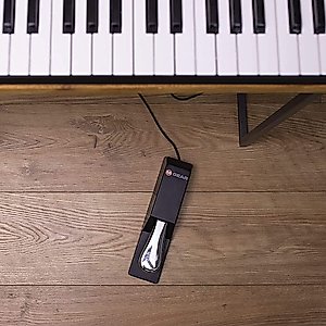 Akai MPK Mini MK3 MIDI Keyboard Controller + M-Audio SP2 Sustain Pedal, with MPC Beats and Software Suite – Beat Maker Bundle (White)