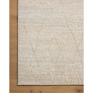 Loloi II Kamala Collection KAM-03 Natural/Mist 2'-7" x 12'-0" Runner Rug