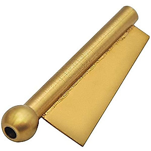 Nasal Vacuum Style, Sniffer Snorter Straw, Pure Stainless Steel Bullet Snuff Bottle, 3-Pack Gold…