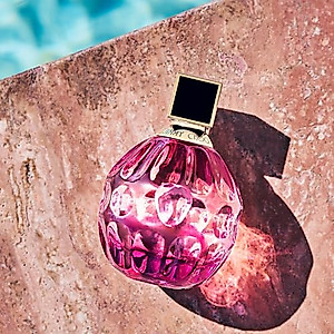 JIMMY CHOO Rose Passion Eau de Parfum - Long Lasting Fragrance with notes of Coconut Water, Orchid & Vanilla - Floral & Woody - 3.3 fl. oz.