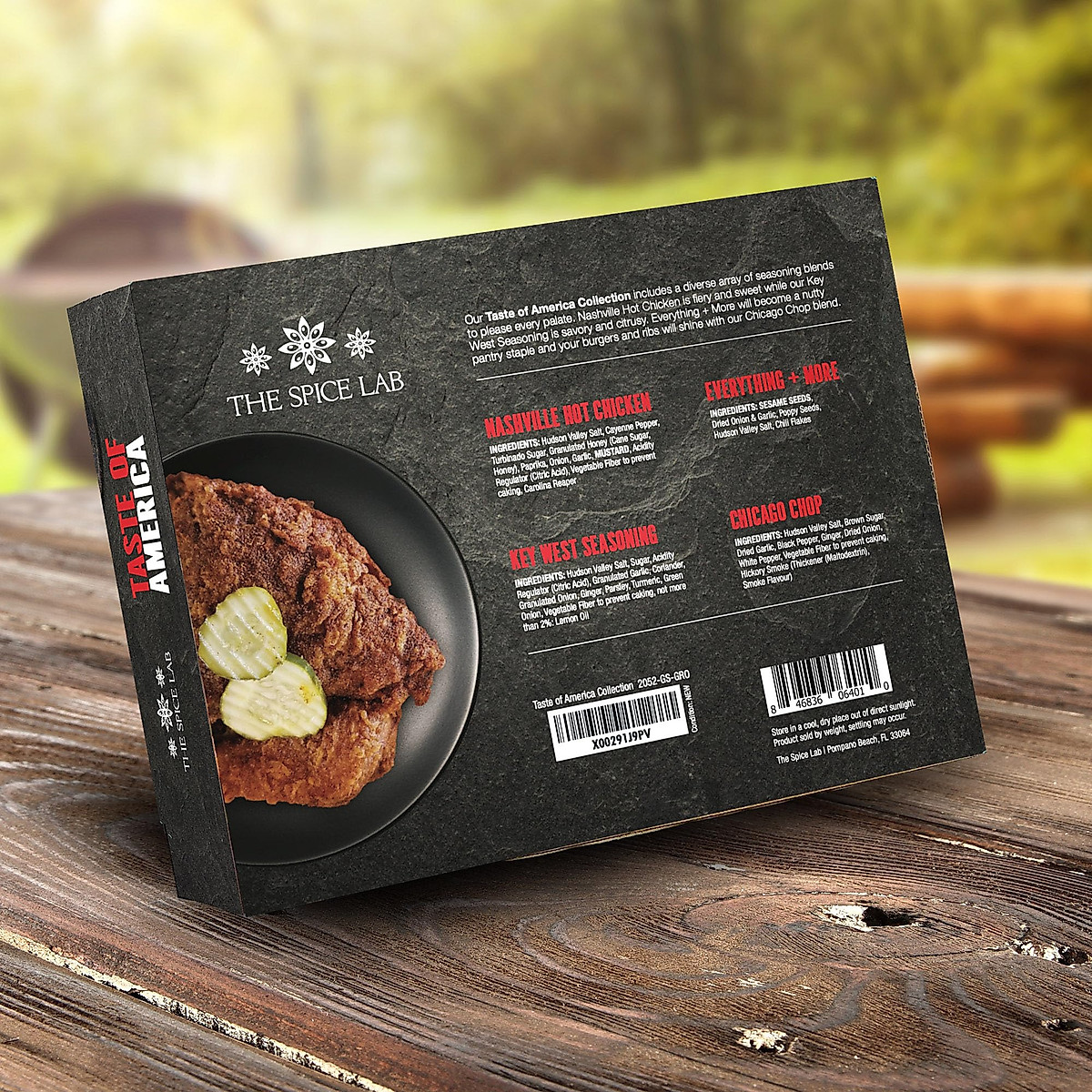 The Spice Lab Taste of America Spices and Seasonings Ultimate Grilling Set - Gift Kit for Cooking, Air Fryers & Men - Made in the USA