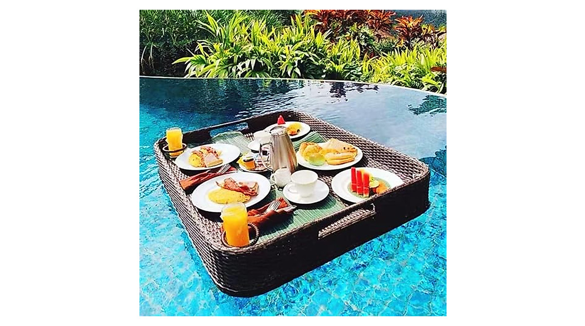 Floating Tray Floating Serving Tray Swimming Pool Floating Tray Table ...