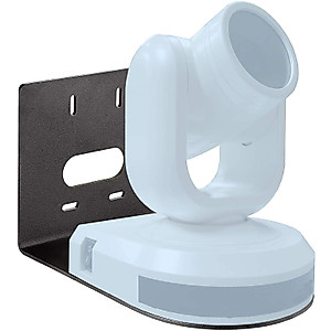 VANROUG Camera Wall Mount Bracket, Universal Security Camera Mounting Holder, Small Universal Wall Mounting Bracket for Hanging Small Select Surveillance Cameras or Speaker, Black Color