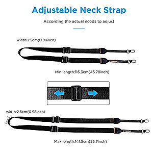 CYNOVA DJI Mini 3 Pro RC Strap Lanyard, Drone Remote Neck Strap Compatible with DJI RC Remote / DJI RC Pro Controller for DJI Mini 3 / Mavic 3 classic, DJI Smart Controller Lanyard for Mavic 3 Accessories / DJI Mini 3 Pro Accessories