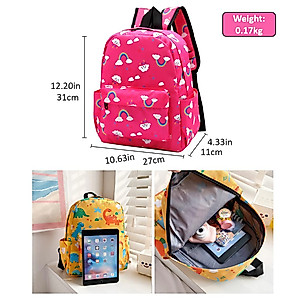 POWOFUN Kids Toddler Preschool Travel Backpack Cute Cartoon Backpack For Girls Boys Baby