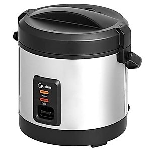 Midea Mini Rice Cooker 1L (4 Cup), Multi Cooker 3000 Series, 4Cups Rice Cooker and Warmer