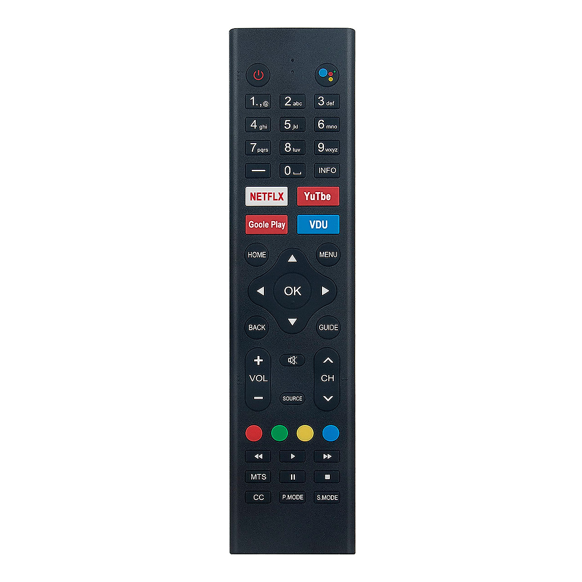8142026670099K Replaced Remote with Voice Assistant fit for Sceptre Smart Android 4K Smart TV UMC & SRC Series A328BV-SRC A558CV-UMC A658CV-U A515CV-UMC A518CV-UMC A550CV-UMC A650CV-UMC A435BV-FSRC