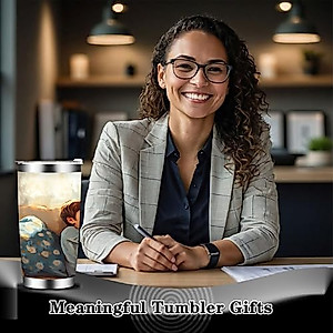 FOCIUZTA 20oz Warm Family Love Tumbler with lid, Travel Coffee Cup, Ideal for Easter, Mother Day, and birthday gifts