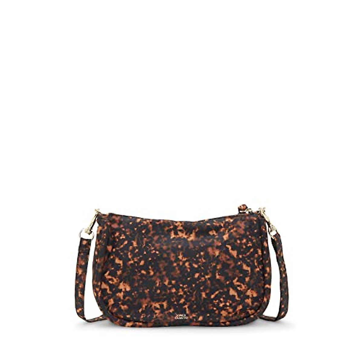 Vince Camuto Womens Bijou Minauderie Clutch, Black Satin, One Size US