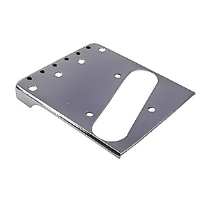 Telecaster Chrome Bridge w/Compensated Brass Saddles & Cut-Down Sides for Fender Tele Guitar