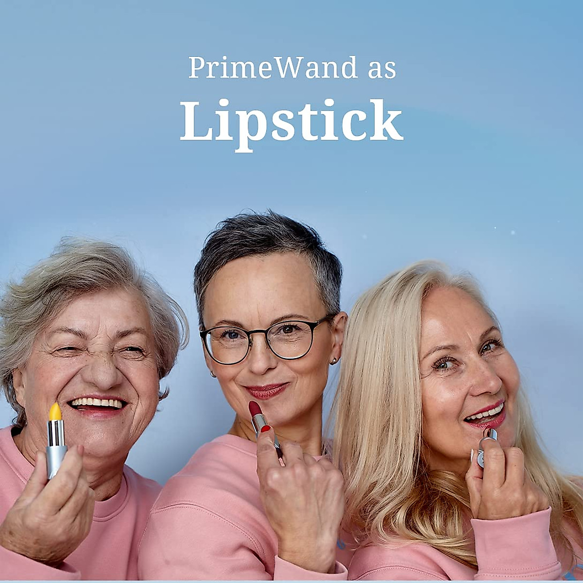 Prime Prometics PrimeWand Pigment – Stunning & Natural Pro-Age Makeup Stick – Contour and Blush Beauty Stick for Mature Women – Blush, Lipstick & Contour in One (Pigment)