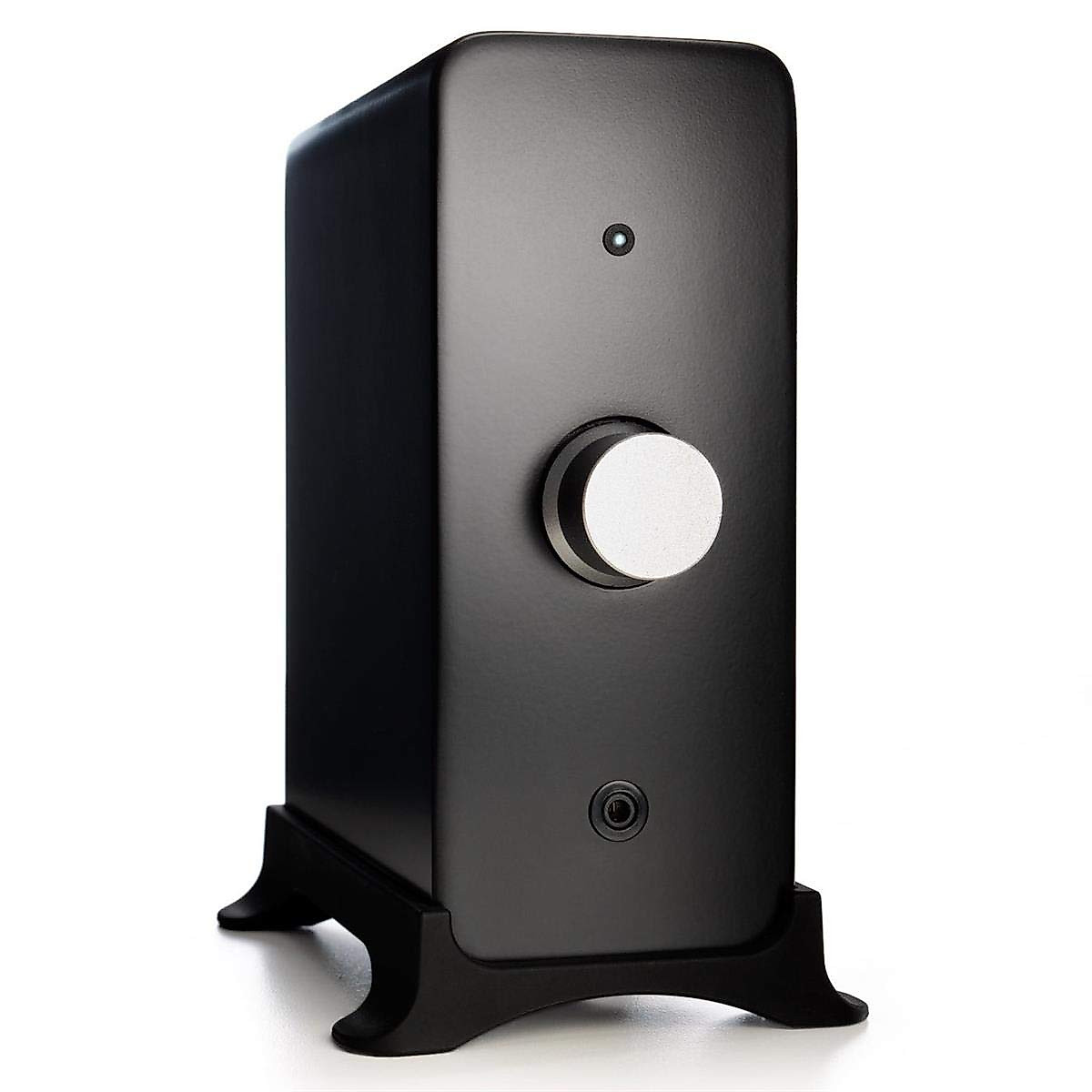 Audioengine N22 80W Mini Power Desktop Laptop Home Audio Amplifier - Analog Class AB Stereo Amplifier for Home Loudspeakers | Black