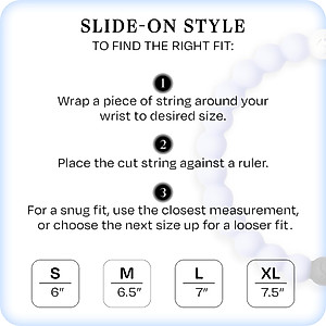 Lokai Silicone Beaded Bracelet for Diabetes Awareness - Small, 6 Inch Circumference - Jewelry Fashion Bracelet Slides-On for Comfortable Fit - Diabetes Awareness Bracelet for Men, Women & Kids