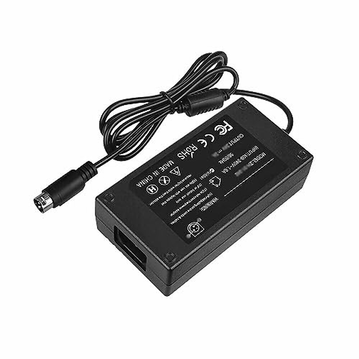Musstad AC Adapter Charger for Micros POS Receipt Printer TM-T88 TM-U200B Power Cord PSU
