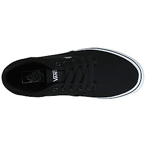 Vans Men's^Men's Atwood Low-Top Sneakers, Canvas Black White, 11 UK