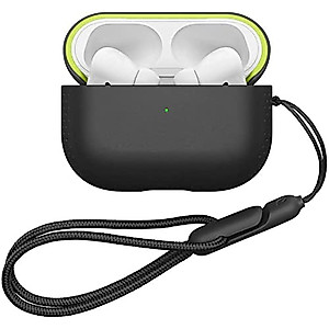 Lanyard Compatible with AirPods Pro 2, New Earbuds Lanyard Wireless Bluetooth Headphones Cover Anti-Drop Rope Lanyard Suitable for AirPods Pro 2 (Black)