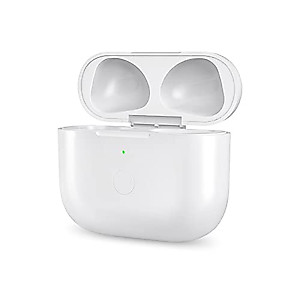CIVPOWER Newest Charging Case Replacement Compatible with Air Pods 3rd Generation, Wireless Air Pods 3 Charger Case with Pairing Sync Button Without Earbuds, White
