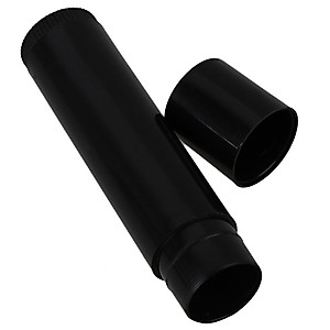 25Pcs 5G 5ML Empty Plastic Lip Balm Tubes Containers Lip Gloss Storage Container (Black)