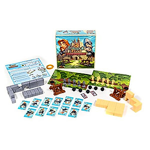 Vesuvius Media Catapult Kingdoms Board Game (KICKSTARTER Exclusive) Ready, aim, Launch The catapults — Knock Down All Your opponent's Troops to Win