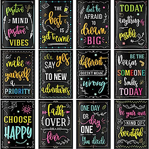 FANCY LAND Inspirational Notepads Pocket Notebooks Mini Small Motivational Journal for Kids Teens 80 Lined Pages A6