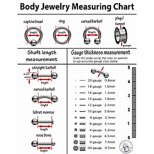 FIFTH CUE 14G Snake Eye Inlaid 316L Surgical Steel Naval Belly Button Ring (Green)