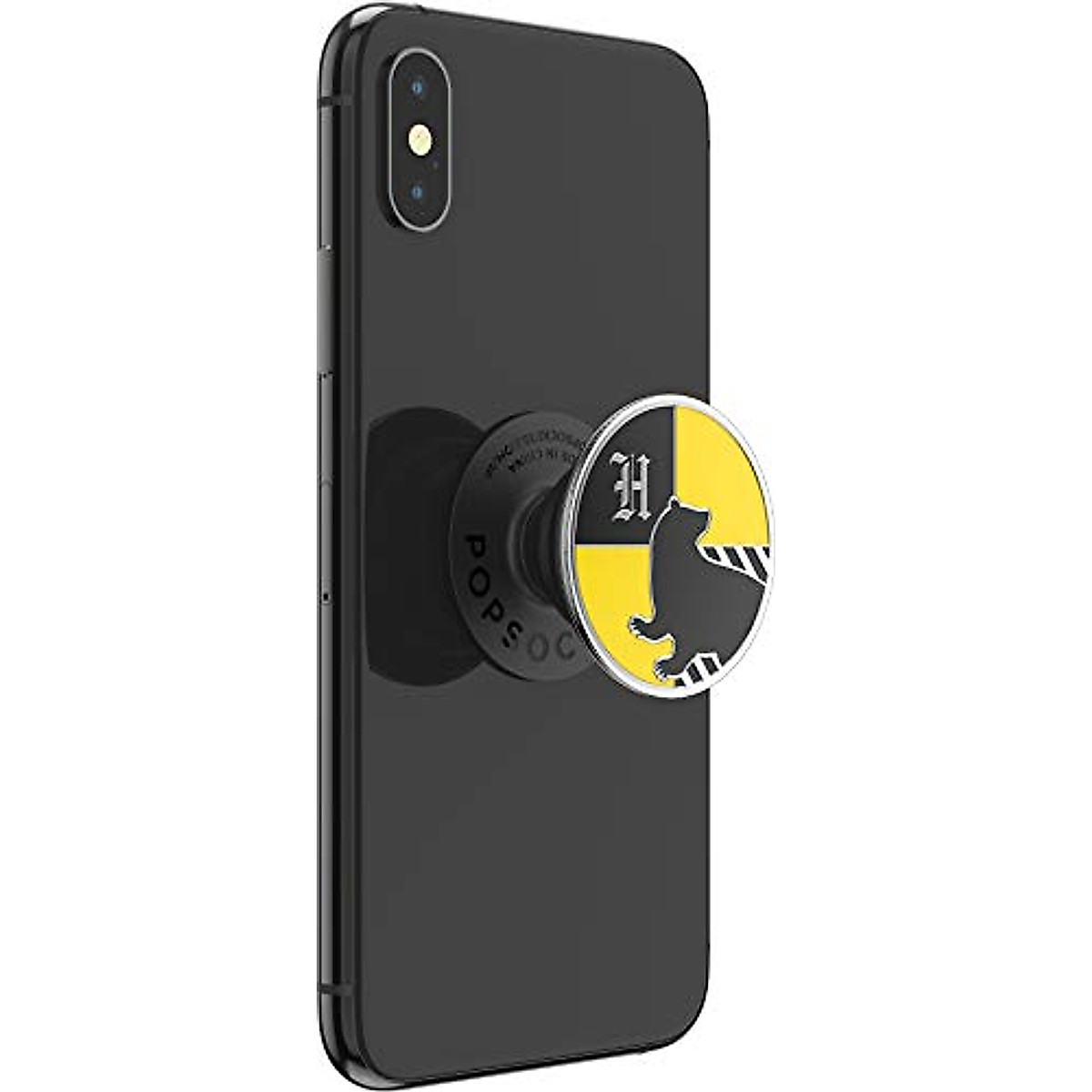 ​​​​PopSockets Phone Grip with Expanding Kickstand, PopSockets for Phone - Enamel Hufflepuff