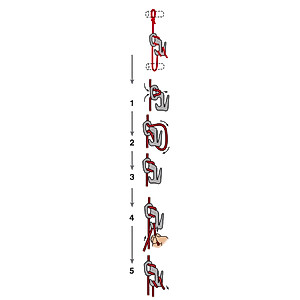 Nite Ize Figure 9 Rope Tightener, Large - Black (3-Pack)