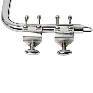 Homend Stainless Steel Storage Rack Kayak Boat Rail Mounted fit SUP Surfboards,Longboards and Stand up Paddle Boards.