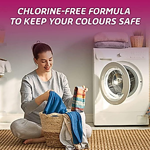 Vanish Oxi Action Colour Safe Stain Remover Powder for Clothes 1Kg, 1st Time Amazing Stain Removal Even In 30°C Cold Wash, Lifts Tough Stains, Chlorine-Free Formula, Safe On Everyday Fabrics