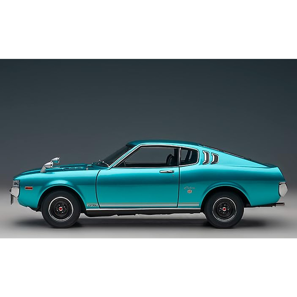 1973 Celica Liftback 2000GT (RA25) RHD (Right Hand Drive) Turquoise Blue Metallic 1/18 Model Car by Autoart 78767