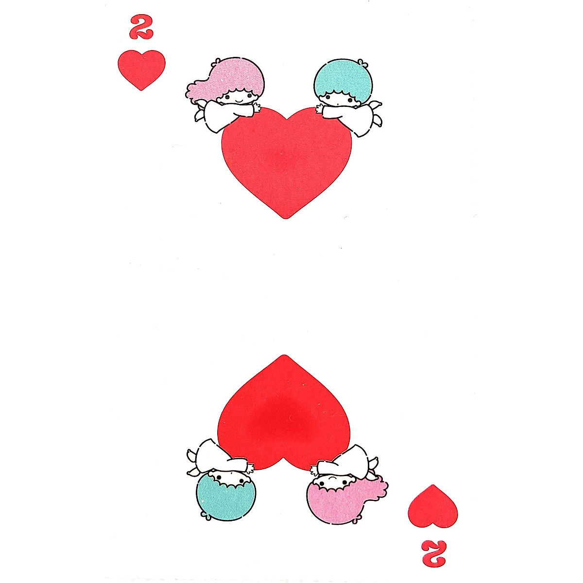 Sanrio Characters Playing Card Hello Kitty, Little Twin Stars, My Melody, Cinnamoroll, Pompompurin, Pochacco 3.5in x 2.4in x 0.7in with Paper case