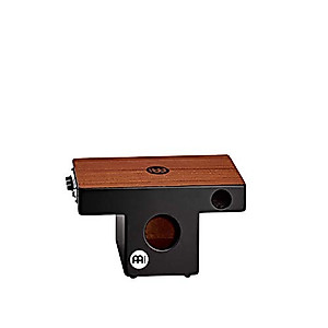 Meinl Pickup Slaptop Cajon Box Drum with Internal Snares and Forward Projecting Sound Ports - NOT MADE IN CHINA - Mahogany Playing Surface, 2-YEAR WARRANTY (PTOPCAJ4MH-M)