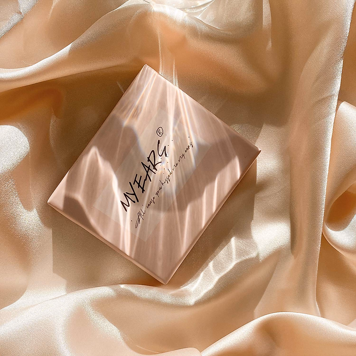 MYEARS Women Ring Gold Hammered Chunky Band Irregular Diamond Cubic Zirconia 14K Gold Filled Simple Statement Finger Everyday Jewelry Size 8