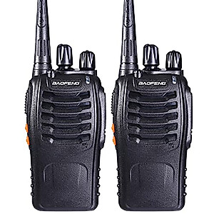 Talkie Walkie BF-888S 1 Pair of Charging interphones 16 Channel Professional Radio Communication walkie Talkie for Construction Restaurants and supermarkets etc