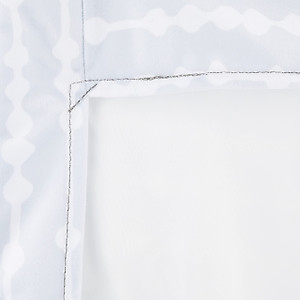 4moms Breeze Plus Portable Playard & Breeze Bassinet Sheets, for Baby Bassinets and Furniture, Grey Beads & Breeze Playard Sheets, White & Grey, 2 Pack