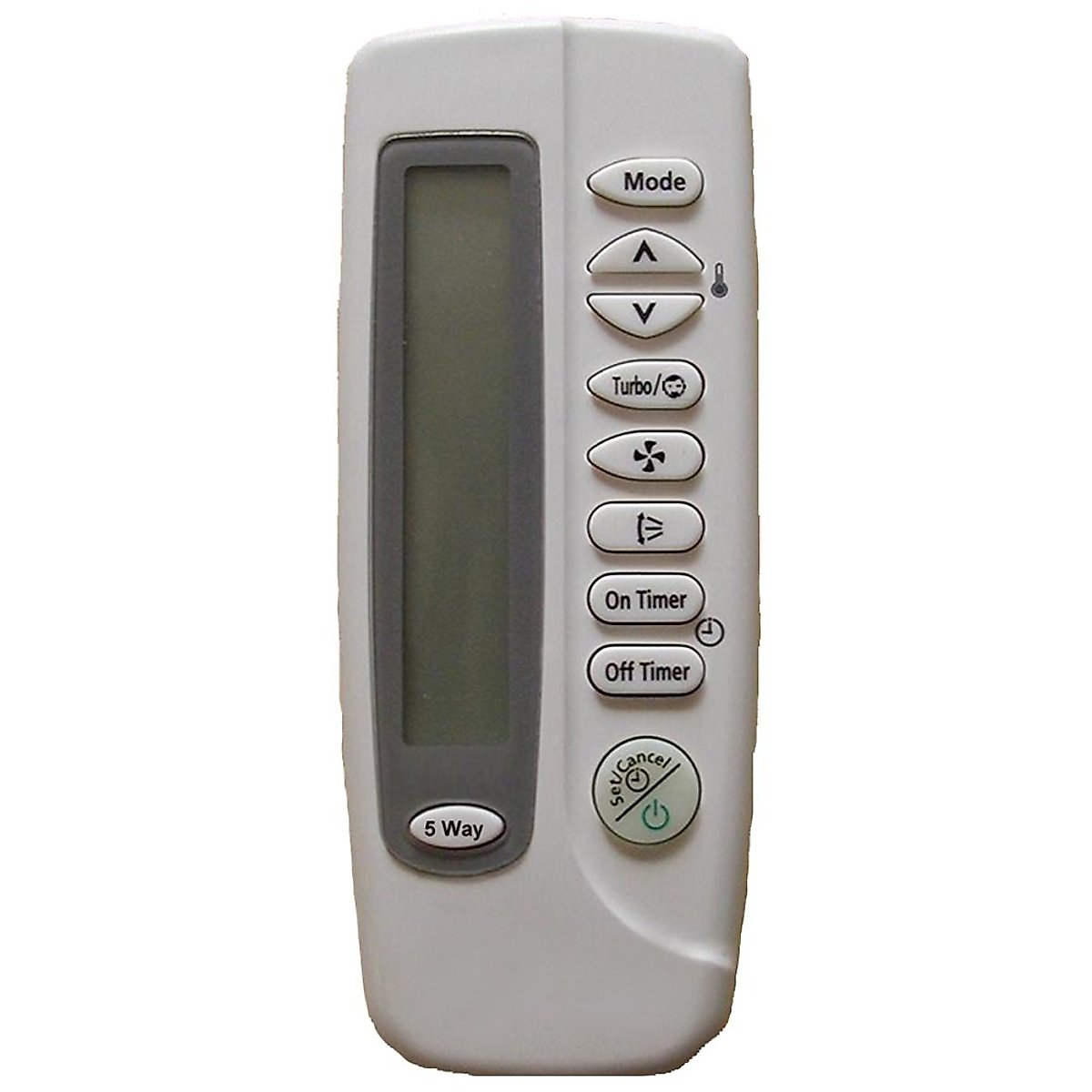 Replacement for Samsung Air Conditioner Remote Control ARC-477 DB93-03013E Works for AS18A0RCFD AS18A0RCFD/KCV AS24A2RCD AS24A2RCD/KCV AS30C2BC