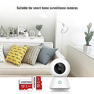 KOOTION 64GB Micro SD Card 2 Pack Ultra Micro SDXC Memory U1 Card Class 10 Micro SD Cards 64GB High Speed TF Card R Flash, C10, U1, 64 GB (2 Pack)