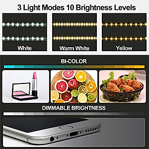 Upgrade Emart 14" x 16" Photography Table Top Light Box 104 LED Portable Photo Studio Shooting Tent