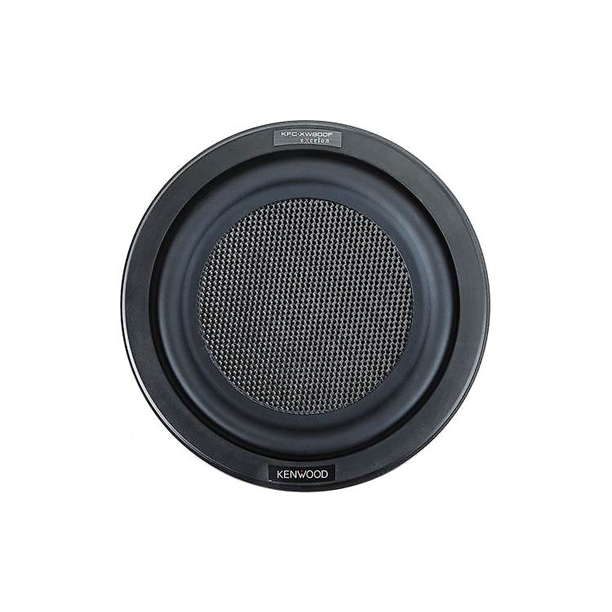 Kenwood EXcelon KFC-XW800F 600W Peak (150W RMS) 8" EXcelon Series Shallow-Mount Single 4 Ohm Slim Subwoofer
