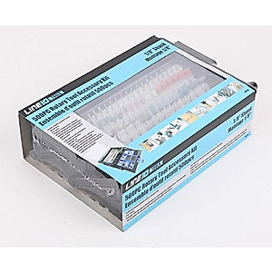 LINE10 Tools 500pc Rotary Tool Accessories Attachments Kit in Cantilever Storage Organizer Case Box Set