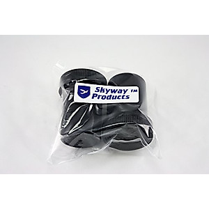 Skyway Viper Waterproof Airtight Smell Proof Stash Box Odor Sealing Container with Child Resistant Cap 4 OZ - Set of 2