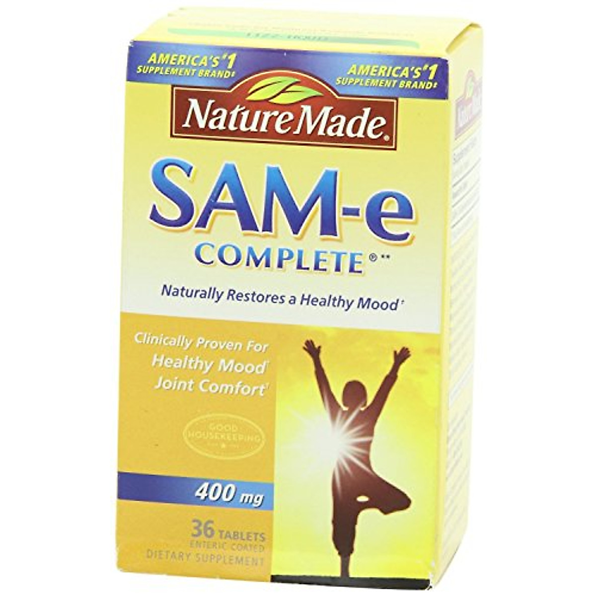 Nature's Made Sam-e Complete 400-mg 36 Tablets (2 Pack)