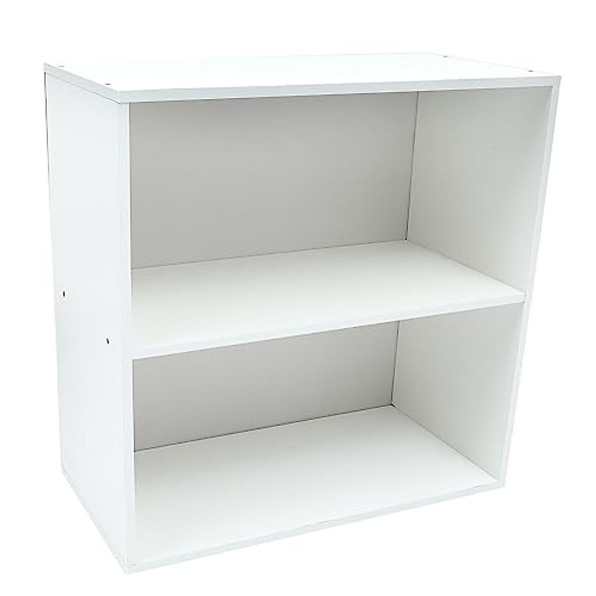 Homoyoyo 1pc Locker White Bookshelf Book Shelves for Office White Bookcase Practical Bookcase Household Bookshelf Floor Bookshelf Earth Tones Storage Rack Lip Gloss White Wood-Based Panel