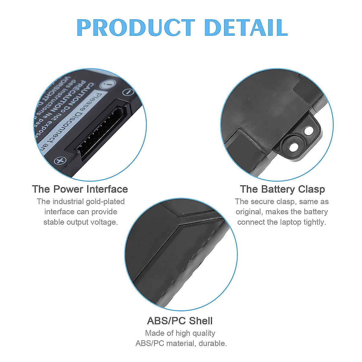 HFLRZZ F62G0 039DY5 Laptop Battery Replacement for Dell Inspiron 13 7000 7373 5370 7370 7380 7386 P83G P87G P91G P83G001 P83G002 P87G001 Vostro 13 5370 D1525S D1505G Series RPJC3 0RPJC3 [38Wh 11.4V]