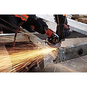 Chicago Pneumatic CP7545-B - Air Grinder Tool, Welder, Woodworking, Automotive Car Detailing, Stainless Steel Polisher, Heavy Duty, Right Angle Grinder, 4.5 Inch (115 mm), 1.13 HP/840W - 12000RPM