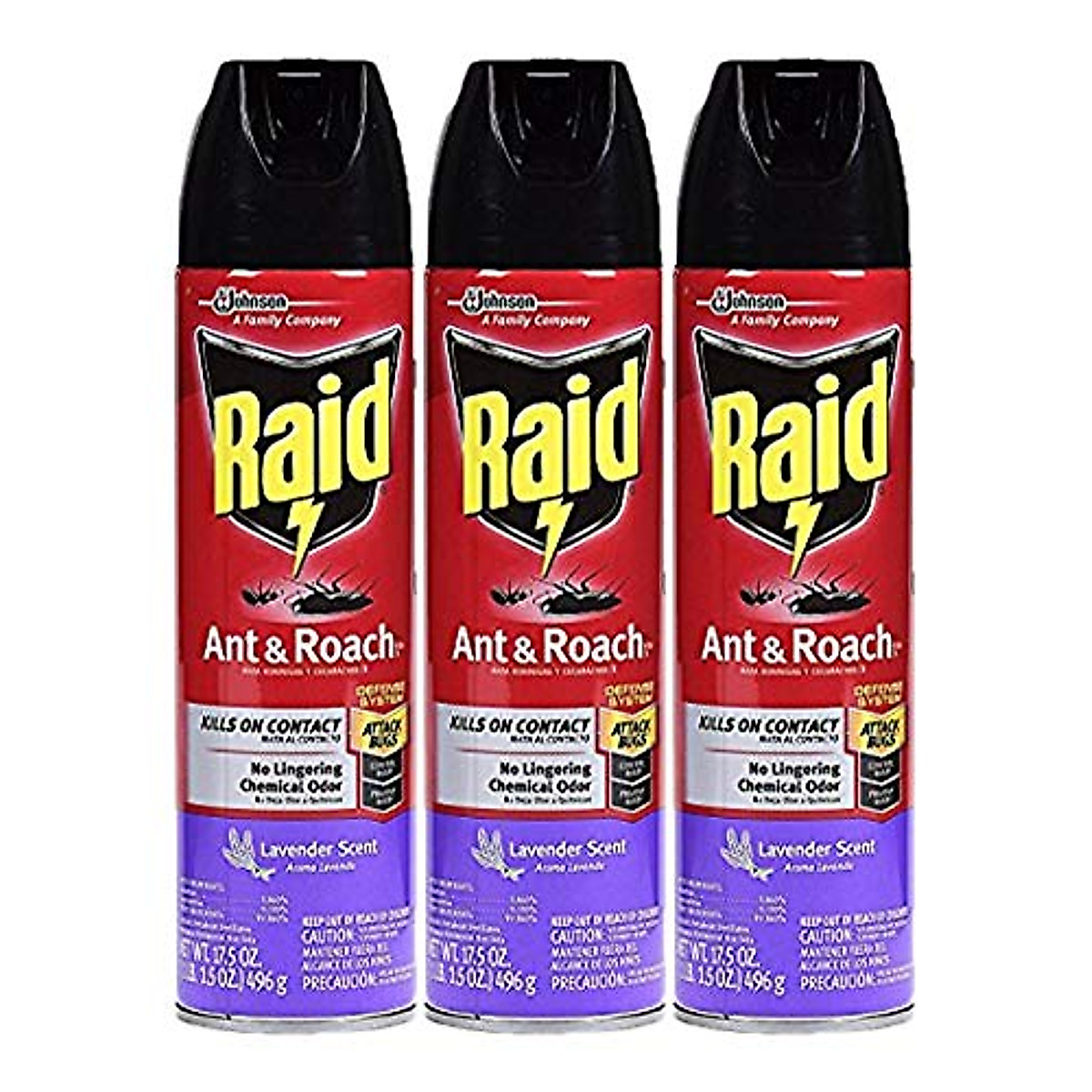 Ant & Roach Killer Lavender Scent (Pack of 3)