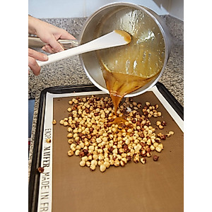 Matfer Bourgeat Exopat 11 5/8 by 16 3/8-Inch Nonstick Reinforced Silicone Reusable Baking Mat, Commercial Grade,